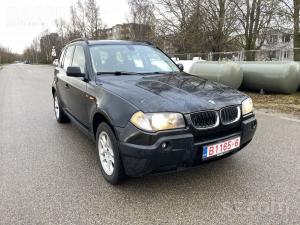 Black BMW X3 2006 in Liepaja, with an engine capacity of 2.00 L and mileage of 325 thousand km for 3300 €, photo 6 on AUTOMOTO.COM.LV