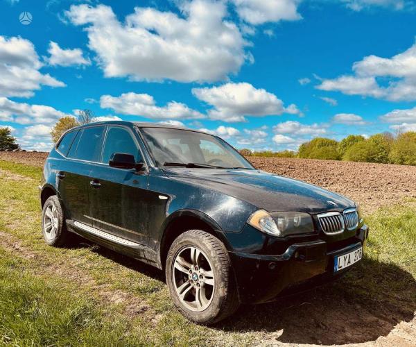 Melns BMW X3 2006 Viļņa, ar dzinēja tilpumu 2.99 L un nobraukumu 402 tūkst. km par 2999 €, foto 8 vietnē AUTOMOTO.COM.LV