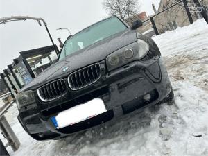 Black BMW X3 2006 in Alytus, with an engine capacity of 3.00 L and mileage of 350 thousand km for 5000 €, photo  on AUTOMOTO.COM.LV