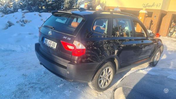 Melns BMW X3 2006 Šauļi, ar dzinēja tilpumu 2.00 L un nobraukumu 207 tūkst. km par 3650 €, foto 5 vietnē AUTOMOTO.COM.LV