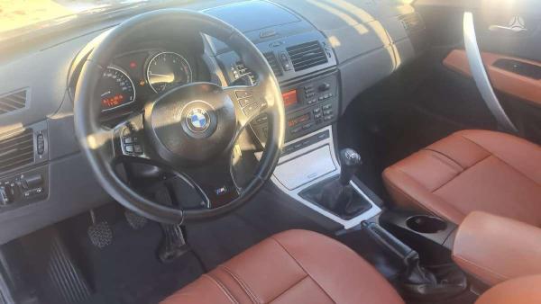 Melns BMW X3 2006 Šauļi, ar dzinēja tilpumu 2.00 L un nobraukumu 207 tūkst. km par 3650 €, foto 9 vietnē AUTOMOTO.COM.LV