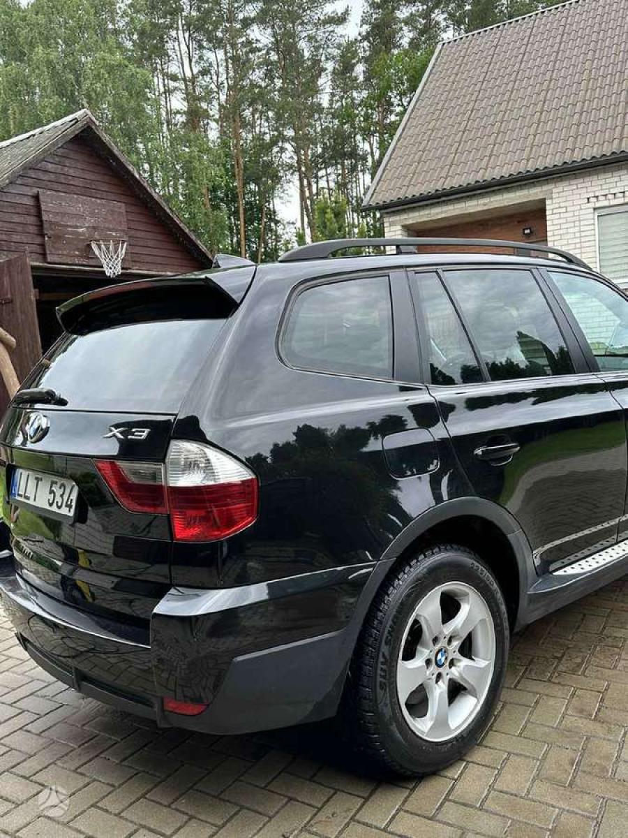 Melns BMW X3 2006 Prienai, ar dzinēja tilpumu 2.00 L un nobraukumu 380 tūkst. km par 3000 €, foto 2 vietnē AUTOMOTO.COM.LV