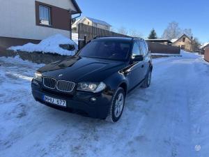 Black BMW X3 2006 in Vilnius, with an engine capacity of 2.99 L and mileage of 465 thousand km for 3800 €, photo 8 on AUTOMOTO.COM.LV