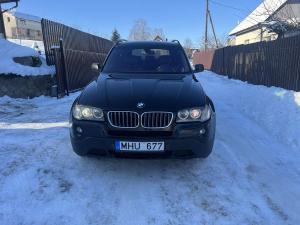 Black BMW X3 2006 in Vilnius, with an engine capacity of 2.99 L and mileage of 465 thousand km for 3800 €, photo 9 on AUTOMOTO.COM.LV