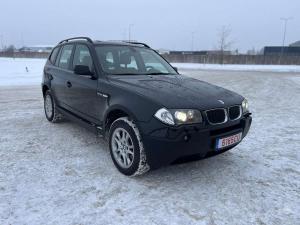 Melns BMW X3 2006 Šauļi, ar dzinēja tilpumu 2.00 L un nobraukumu 207 tūkst. km par 3850 €, foto  vietnē AUTOMOTO.COM.LV
