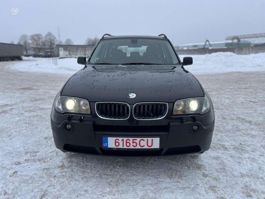 Melns BMW X3 2006 Šauļi, ar dzinēja tilpumu 2.00 L un nobraukumu 207 tūkst. km par 3850 €, foto 3 vietnē AUTOMOTO.COM.LV