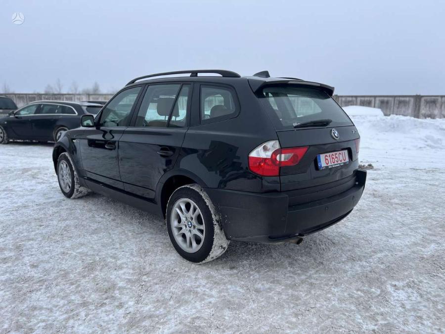 Melns BMW X3 2006 Šauļi, ar dzinēja tilpumu 2.00 L un nobraukumu 207 tūkst. km par 3850 €, foto 7 vietnē AUTOMOTO.COM.LV