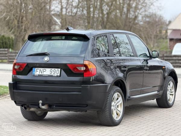 Melns BMW X3 2006 Kaišiadorys, ar dzinēja tilpumu 2.00 L un nobraukumu 390 tūkst. km par 2400 €, foto 3 vietnē AUTOMOTO.COM.LV