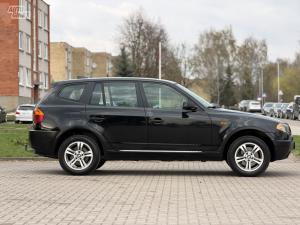 Melns BMW X3 2006 Kaišiadorys, ar dzinēja tilpumu 2.00 L un nobraukumu 390 tūkst. km par 2400 €, foto 5 vietnē AUTOMOTO.COM.LV