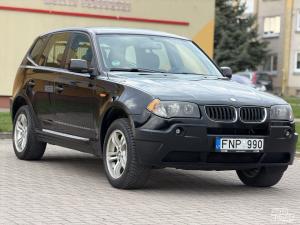 Melns BMW X3 2006 Kaišiadorys, ar dzinēja tilpumu 2.00 L un nobraukumu 390 tūkst. km par 2400 €, foto 6 vietnē AUTOMOTO.COM.LV