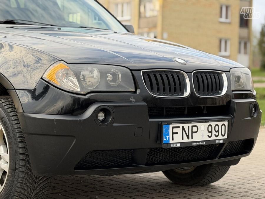 Melns BMW X3 2006 Kaišiadorys, ar dzinēja tilpumu 2.00 L un nobraukumu 390 tūkst. km par 2400 €, foto 10 vietnē AUTOMOTO.COM.LV
