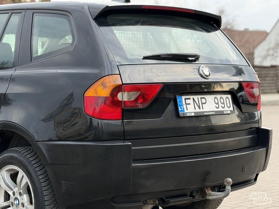 Melns BMW X3 2006 Kaišiadorys, ar dzinēja tilpumu 2.00 L un nobraukumu 390 tūkst. km par 2400 €, foto 12 vietnē AUTOMOTO.COM.LV