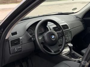 Melns BMW X3 2006 Kaišiadorys, ar dzinēja tilpumu 2.00 L un nobraukumu 390 tūkst. km par 2400 €, foto 17 vietnē AUTOMOTO.COM.LV