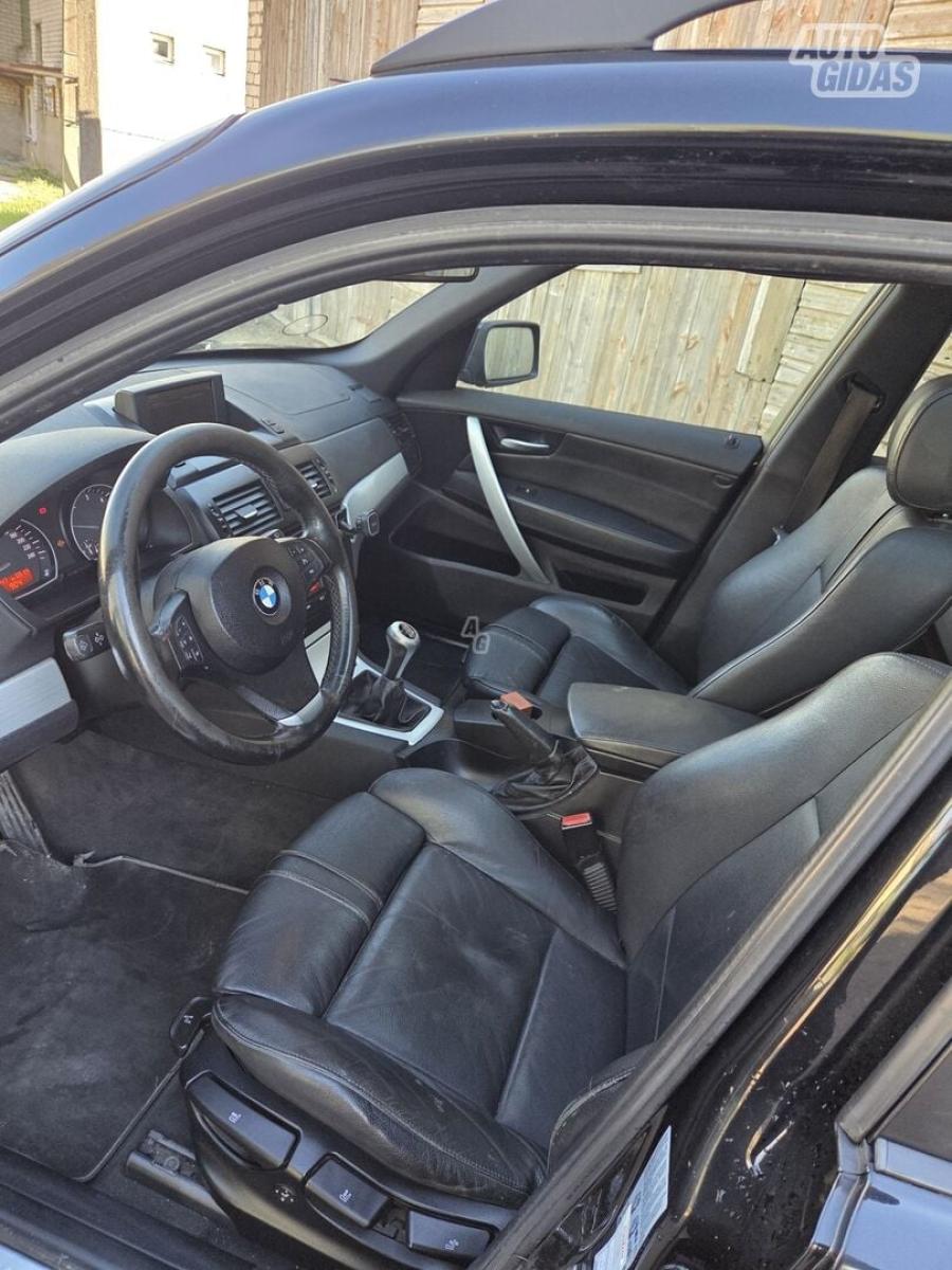 Melns BMW X3 2006 Plungė, ar dzinēja tilpumu 2.00 L un nobraukumu 350 tūkst. km par 3350 €, foto 10 vietnē AUTOMOTO.COM.LV