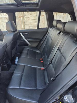 Melns BMW X3 2006 Plungė, ar dzinēja tilpumu 2.00 L un nobraukumu 350 tūkst. km par 3350 €, foto 11 vietnē AUTOMOTO.COM.LV