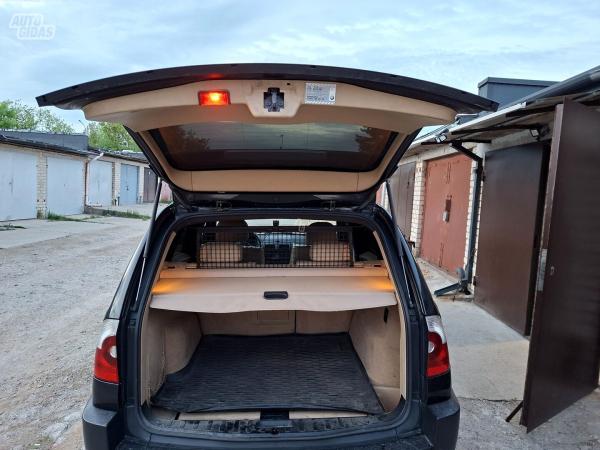 Black BMW X3 2006 in Siauliai, with an engine capacity of 2.00 L and mileage of 263 thousand km for 3350 €, photo 6 on AUTOMOTO.COM.LV