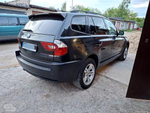 Black BMW X3 2006 in Siauliai, with an engine capacity of 2.00 L and mileage of 263 thousand km for 3350 €, photo 8 on AUTOMOTO.COM.LV