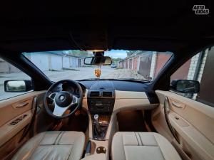 Black BMW X3 2006 in Siauliai, with an engine capacity of 2.00 L and mileage of 263 thousand km for 3350 €, photo 9 on AUTOMOTO.COM.LV