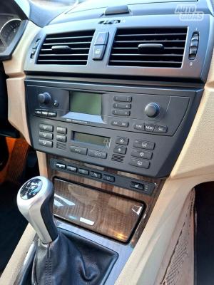 Black BMW X3 2006 in Siauliai, with an engine capacity of 2.00 L and mileage of 263 thousand km for 3350 €, photo 14 on AUTOMOTO.COM.LV