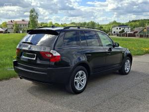 Melns BMW X3 2006 Šauļi, ar dzinēja tilpumu 2.00 L un nobraukumu 263 tūkst. km par 3350 €, foto 6 vietnē AUTOMOTO.COM.LV