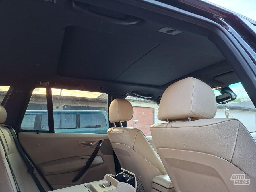 Melns BMW X3 2006 Šauļi, ar dzinēja tilpumu 2.00 L un nobraukumu 263 tūkst. km par 3350 €, foto 14 vietnē AUTOMOTO.COM.LV