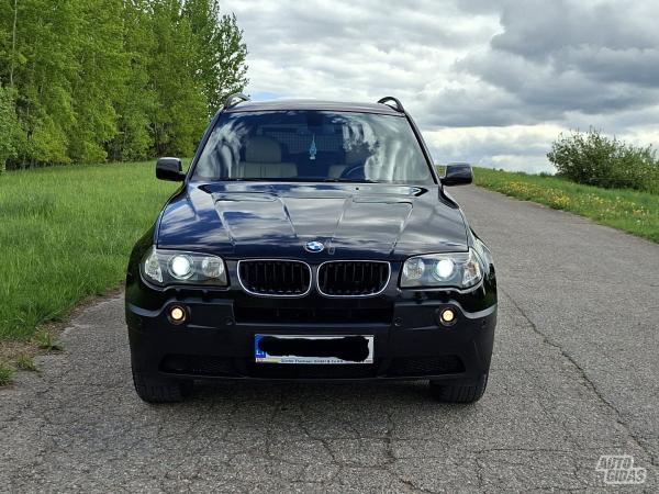 Black BMW X3 2006 in Siauliai, with an engine capacity of 2.00 L and mileage of 260 thousand km for 3350 €, photo 2 on AUTOMOTO.COM.LV