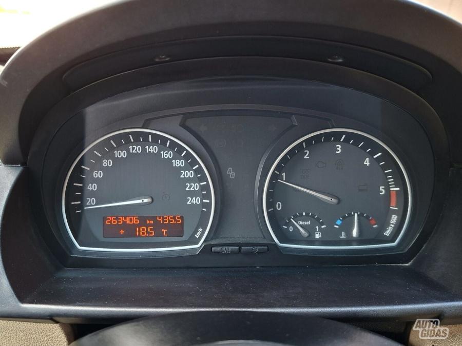 Black BMW X3 2006 in Siauliai, with an engine capacity of 2.00 L and mileage of 260 thousand km for 3350 €, photo 10 on AUTOMOTO.COM.LV