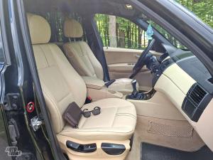Black BMW X3 2006 in Siauliai, with an engine capacity of 2.00 L and mileage of 260 thousand km for 3350 €, photo 13 on AUTOMOTO.COM.LV