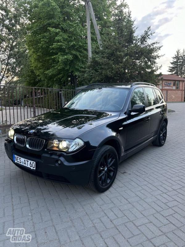 Black BMW X3 2006 in Marijampole, with an engine capacity of 3.00 L and mileage of 298 thousand km for 3800 €, photo 2 on AUTOMOTO.COM.LV