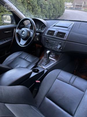 Black BMW X3 2006 in Marijampole, with an engine capacity of 3.00 L and mileage of 298 thousand km for 3800 €, photo 6 on AUTOMOTO.COM.LV