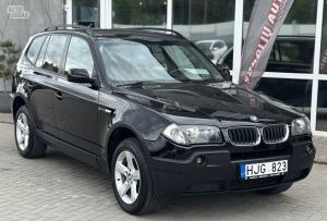 Black BMW X3 2006 in Radviliskis, with an engine capacity of 2.00 L and mileage of 400 thousand km for 3150 €, photo 7 on AUTOMOTO.COM.LV