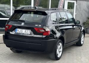 Black BMW X3 2006 in Radviliskis, with an engine capacity of 2.00 L and mileage of 400 thousand km for 3150 €, photo 10 on AUTOMOTO.COM.LV