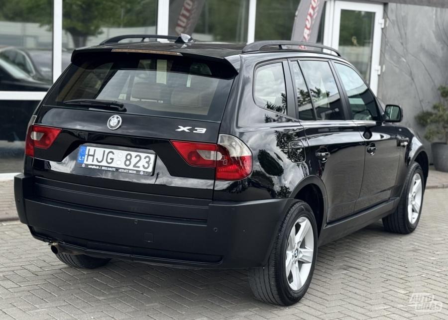 Black BMW X3 2006 in Radviliskis, with an engine capacity of 2.00 L and mileage of 400 thousand km for 3150 €, photo 10 on AUTOMOTO.COM.LV