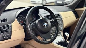 Black BMW X3 2006 in Radviliskis, with an engine capacity of 2.00 L and mileage of 400 thousand km for 3150 €, photo 16 on AUTOMOTO.COM.LV