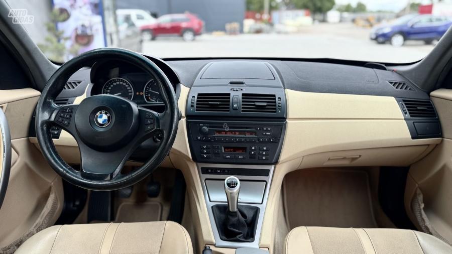 Black BMW X3 2006 in Radviliskis, with an engine capacity of 2.00 L and mileage of 400 thousand km for 3150 €, photo 18 on AUTOMOTO.COM.LV