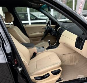Black BMW X3 2006 in Radviliskis, with an engine capacity of 2.00 L and mileage of 400 thousand km for 3150 €, photo 19 on AUTOMOTO.COM.LV