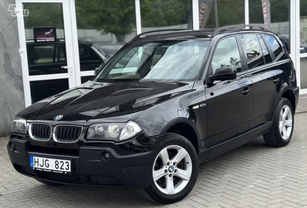 Black BMW X3 2006 in Radviliskis, with an engine capacity of 2.00 L and mileage of 400 thousand km for 3150 €, photo 1 on AUTOMOTO.COM.LV