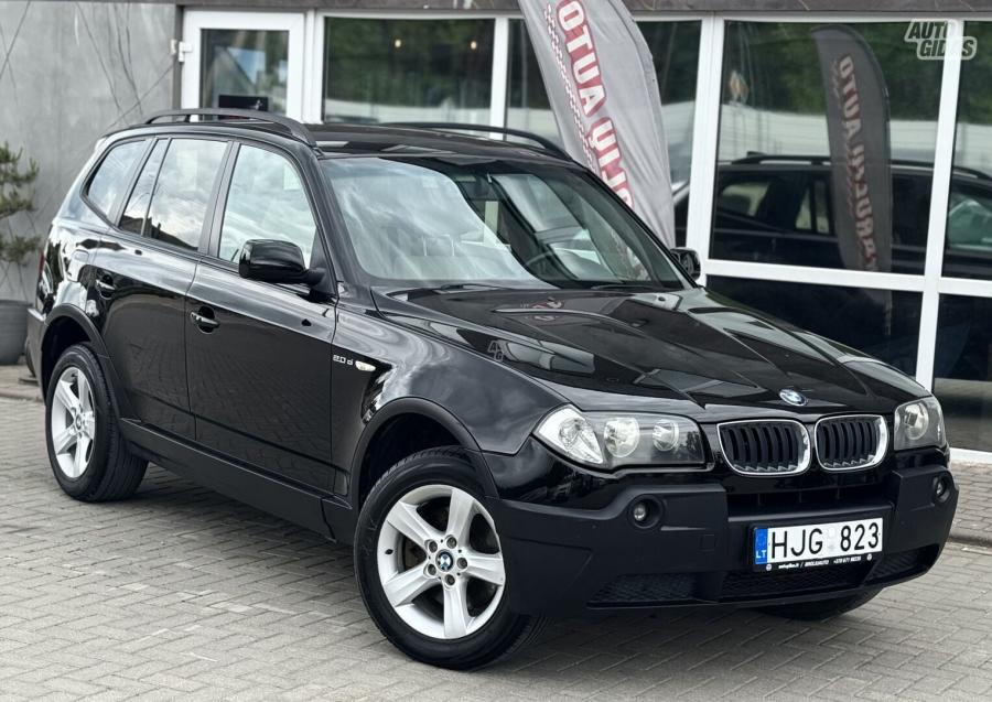 Melns BMW X3 2006 Radviliškis, ar dzinēja tilpumu 2.00 L un nobraukumu 400 tūkst. km par 3150 €, foto 3 vietnē AUTOMOTO.COM.LV