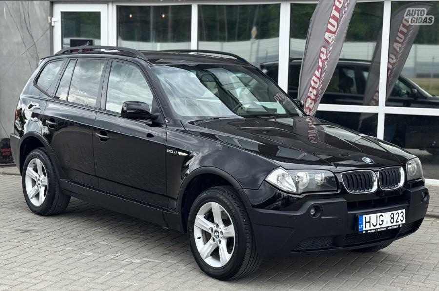 Melns BMW X3 2006 Radviliškis, ar dzinēja tilpumu 2.00 L un nobraukumu 400 tūkst. km par 3150 €, foto 5 vietnē AUTOMOTO.COM.LV