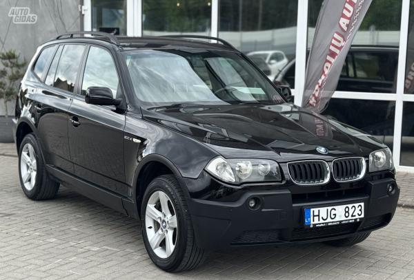 Black BMW X3 2006 in Radviliskis, with an engine capacity of 2.00 L and mileage of 400 thousand km for 3150 €, photo 6 on AUTOMOTO.COM.LV