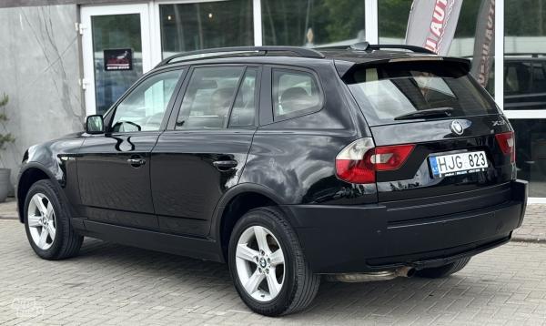 Black BMW X3 2006 in Radviliskis, with an engine capacity of 2.00 L and mileage of 400 thousand km for 3150 €, photo 10 on AUTOMOTO.COM.LV