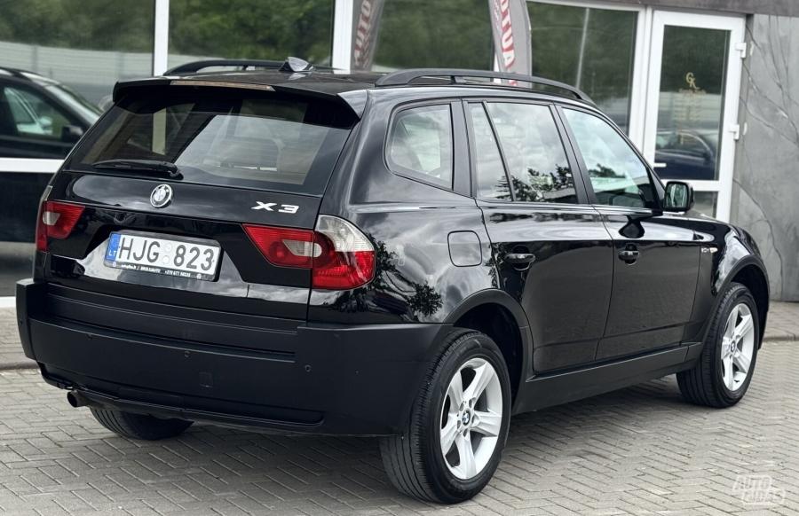 Melns BMW X3 2006 Radviliškis, ar dzinēja tilpumu 2.00 L un nobraukumu 400 tūkst. km par 3150 €, foto 12 vietnē AUTOMOTO.COM.LV