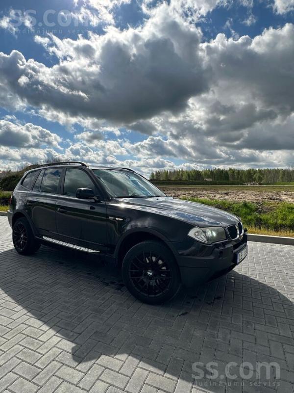 Melns BMW X3 2006 Kuldīga, ar dzinēja tilpumu 3.00 L un nobraukumu 221 tūkst. km par 4100 €, foto 2 vietnē AUTOMOTO.COM.LV