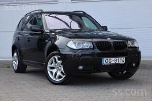 Melns BMW X3 2006 Rīga, ar dzinēja tilpumu 3.00 L un nobraukumu 0 tūkst. km par 5495 €, foto 7 vietnē AUTOMOTO.COM.LV