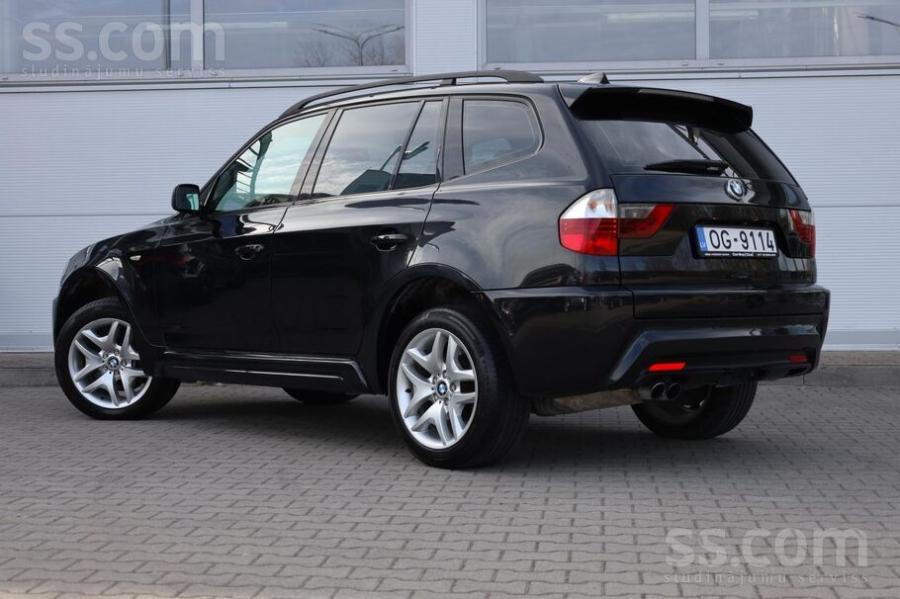 Melns BMW X3 2006 Rīga, ar dzinēja tilpumu 3.00 L un nobraukumu 0 tūkst. km par 5495 €, foto 8 vietnē AUTOMOTO.COM.LV
