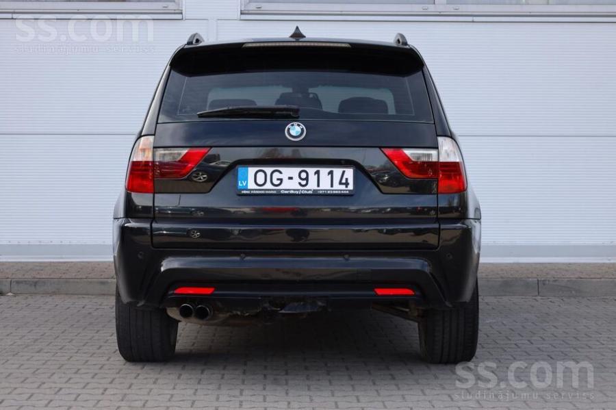 Melns BMW X3 2006 Rīga, ar dzinēja tilpumu 3.00 L un nobraukumu 0 tūkst. km par 5495 €, foto 9 vietnē AUTOMOTO.COM.LV