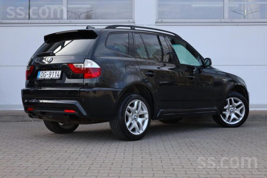 Melns BMW X3 2006 Rīga, ar dzinēja tilpumu 3.00 L un nobraukumu 0 tūkst. km par 5495 €, foto 10 vietnē AUTOMOTO.COM.LV