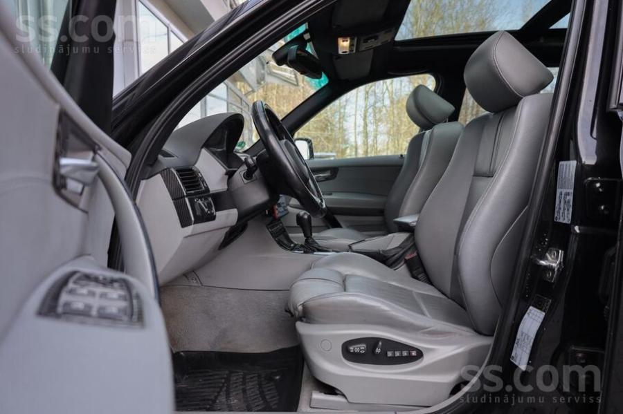 Melns BMW X3 2006 Rīga, ar dzinēja tilpumu 3.00 L un nobraukumu 0 tūkst. km par 5495 €, foto 15 vietnē AUTOMOTO.COM.LV