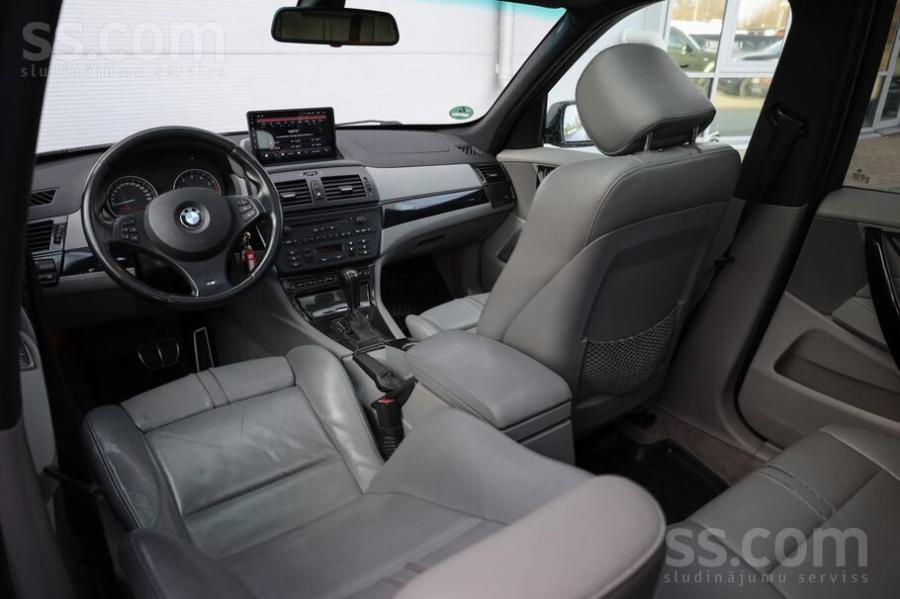 Melns BMW X3 2006 Rīga, ar dzinēja tilpumu 3.00 L un nobraukumu 0 tūkst. km par 5495 €, foto 17 vietnē AUTOMOTO.COM.LV