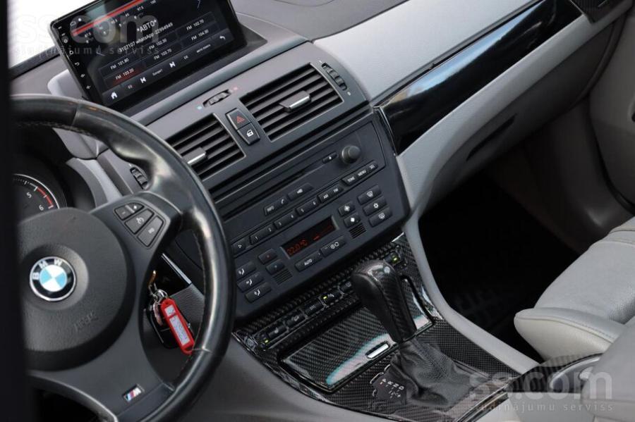Melns BMW X3 2006 Rīga, ar dzinēja tilpumu 3.00 L un nobraukumu 0 tūkst. km par 5495 €, foto 18 vietnē AUTOMOTO.COM.LV